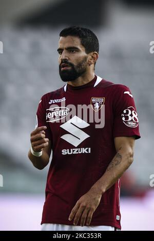 Tomas Rincon of Torino FC gestures during the Serie A 2020/21 match ...