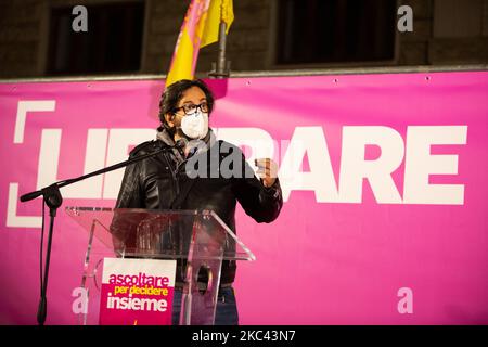 Daniele Vicari,film director take part in a demonstration in Rome ...