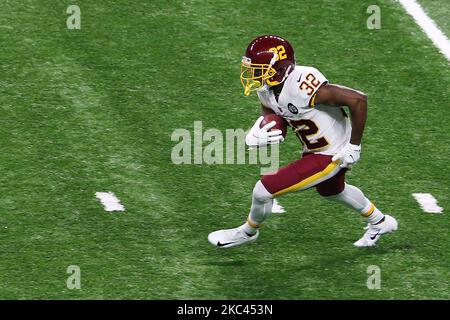 Washington Football Team cornerback Danny Johnson (36) runs during an ...