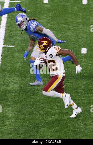 Washington Football Team cornerback Danny Johnson (32) runs during the ...
