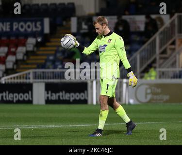 Robert Lainton of Wrexham during the Vanarama National League match ...