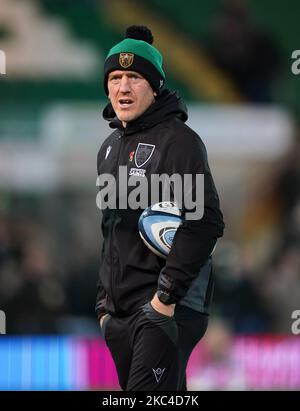 Northampton Saints head coach Sam Vesty ahead of the Investec Champions ...