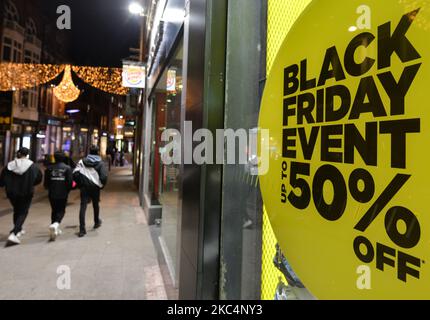 Shoppers seen with their bags in Dublin's city centre. On Thursday ...