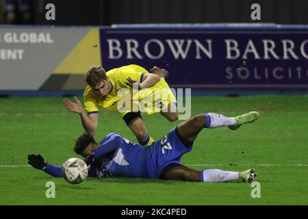 AFC Wimbledon's Daniel Csoka in action during the Carabao Cup first ...