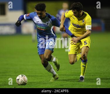 AFC Wimbledon's Will Nightingale Stock Photo - Alamy