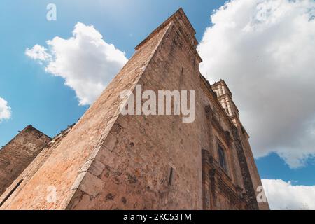 Old Church in Tulum Mexico. Sunny Day in the Historic City for tourism ...