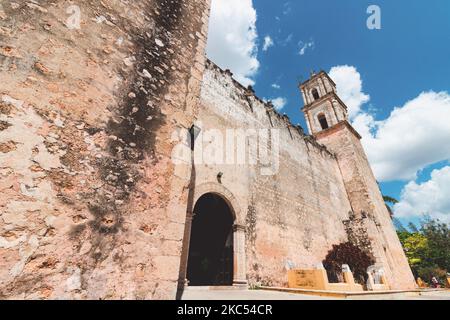 Old Church in Tulum Mexico. Sunny Day in the Historic City for tourism ...