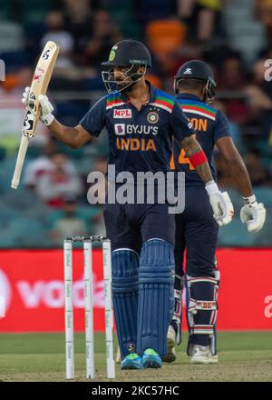 KL RAHUL of India,during Game 2 of the Australia vs India 2025/26 ODI ...