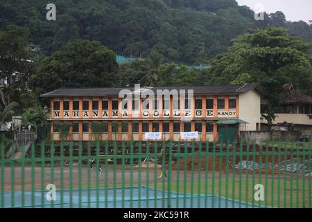 Mahanama College in the city of Kandy, Sri Lanka. (Photo by Creative Touch Imaging Ltd./NurPhoto ...