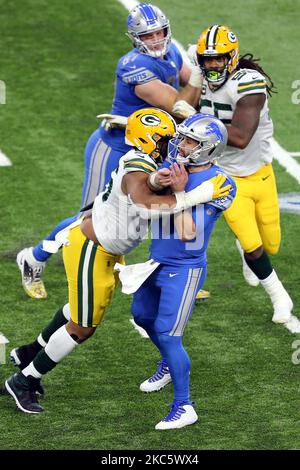 Green Bay Packers quarterback Chase Rettig during an NFL football mini ...