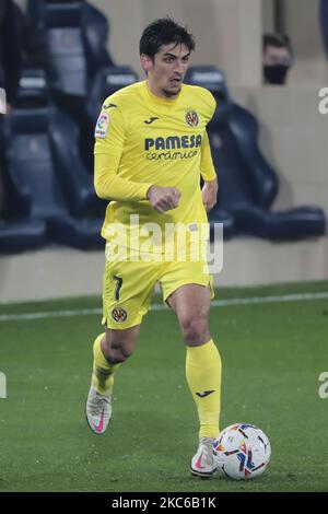 VALENCIA, SPAIN - DECEMBER 22: Gerard of Villarreal CF during the La ...