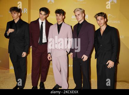 Luis Freitag, Tim Schaecker, Julien Brown, Jacob Rott und Bene Schulz ...