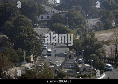 Nepal, Kathmandu, Shahid Gate Stock Photo - Alamy