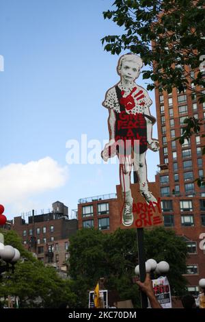 Demonstrators gathered at an Occupy Wall Street protest on April 30 ...