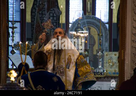 Piraeus Metropolitan Seraphim During Epiphany Celebrations on 6th of ...