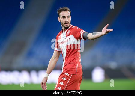 Gaetano Castrovilli of ACF Fiorentina gestures during the Serie A match ...