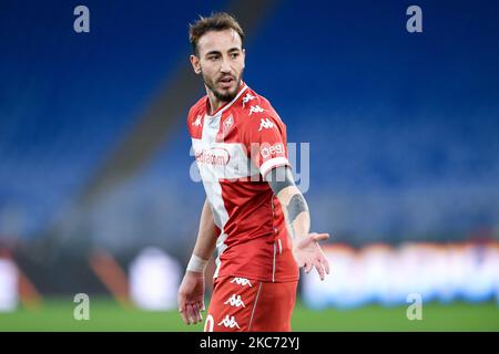 Gaetano Castrovilli of ACF Fiorentina gestures during the Serie A match ...