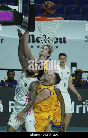 Jeffery Taylor of Real Madrid during Movistar Estudiantes vs Real ...