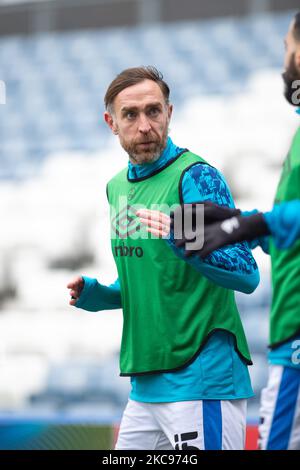 Richard Keogh of Huddersfield Town before the Sky Bet Championship ...
