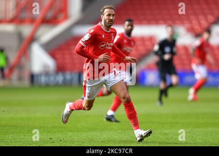 Glenn Murray (25) of Nottingham Forest in action during the Sky Bet ...