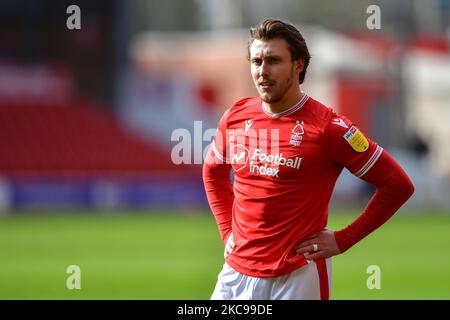 Luke Freeman of (15) Nottingham Forest in action during the Sky Bet ...