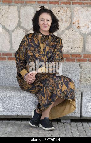 Actress Maria Jose Peris poses during the portrait session in Madrid ...