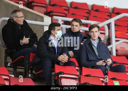 Sunderland Owner, Kyril Louis-Dreyfus is seen with Alexandra Nowikovsky ...
