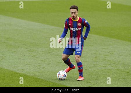Sergino Dest of FC Barcelona during the La Liga match between FC ...