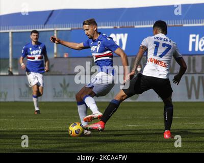 Gastón Ramírez during Serie A match between Sampdoria v Fiorentina in ...