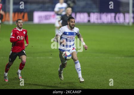 QPRs Geoff Cameron on the ball during the Sky Bet Championship match ...