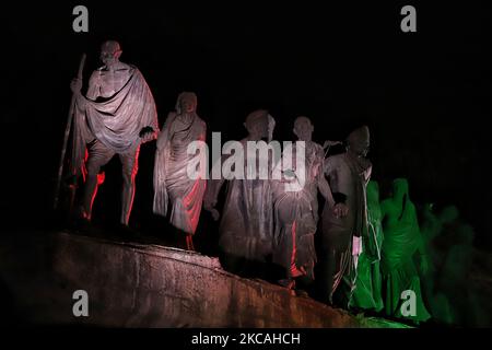 Statue of Dandi March, New Delhi, India Stock Photo - Alamy