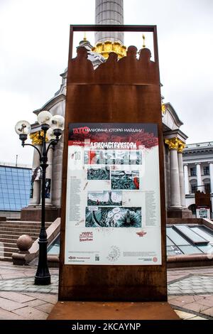 "Painted History of Maidan" art exhibition located at Maidan ...