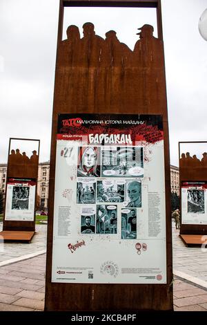"Painted History of Maidan" art exhibition located at Maidan ...