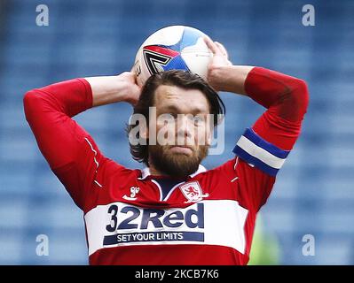 Jonny Howson of Middlesbrough during the Sky Bet Championship match ...