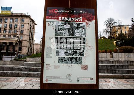 "Painted History of Maidan" art exhibition located at Maidan ...