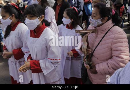 A group of altar girls outside the Parish of the Holy Spirit and Our ...