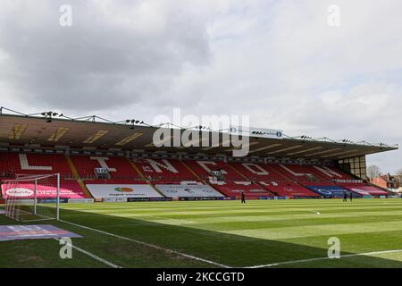 General View inside the LNER Stadium during the Lincoln City FC v ...