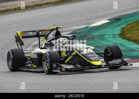 24 Kaylen Frederick from United States of America of Carlin Buzz Racing ...