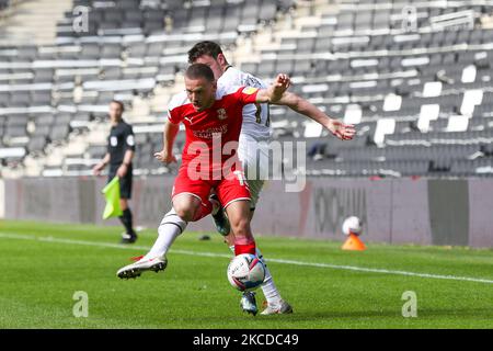 Milton Keynes Dons Jack Payne during the first half of the Sky Bet ...