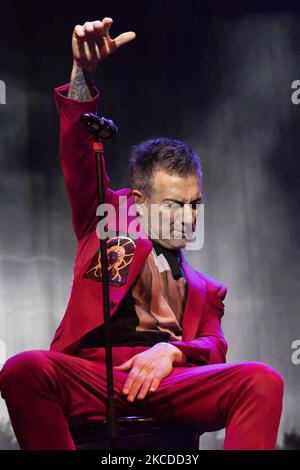 The singer Jose Molinero, known as J. Molly from the heavy metal band ...