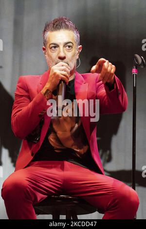 The singer Jose Molinero, known as J. Molly from the heavy metal band ...