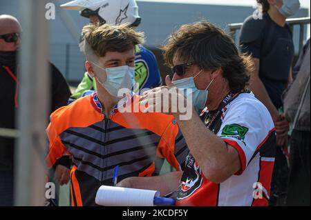 Connor Coles during the Belle Vue Aces Media Day at the National ...