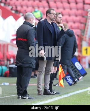 Crewe Alexander manager David Artell during the Sky Bet League 1 match ...
