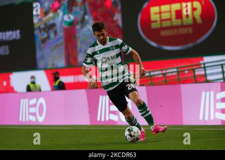 Paulinho forward of Sporting CP in action during the UEFA Champions ...