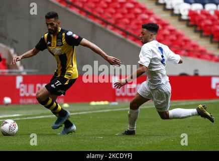 Amar Purewal OF hEBBURN tOWN during The 2019/2020 Buildbase FA Vase ...