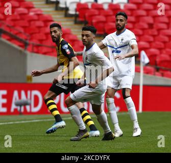 L-R Amar Purewal OF hEBBURN tOWN AGAINST HIS TWIN BROTHERS Arjun ...