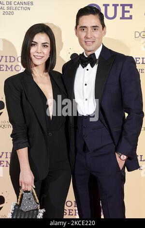 Amira Al-Adib, Camilo Esquivel attends the "El olvido que seremos ...