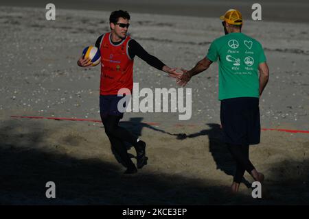 A group of friends, consisting of Brazilians, Russians, Lithuanians ...