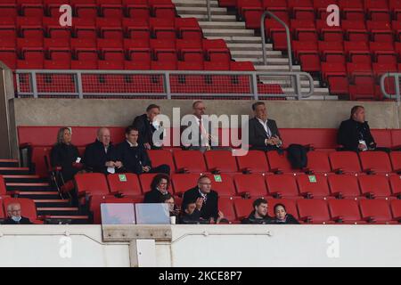 Sunderland Owner, Kyril Louis-Dreyfus is seen with Alexandra Nowikovsky ...