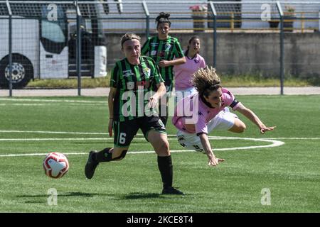Maria Chiara Dragotto during the Serie C match between Palermo Women ...